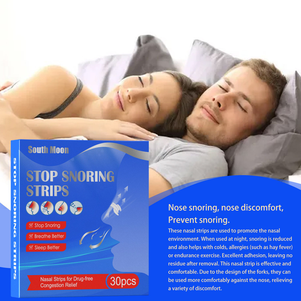 Nose Nasal Strips To Reduce Snoring Anti-Snoring And Relieve Congestion ...