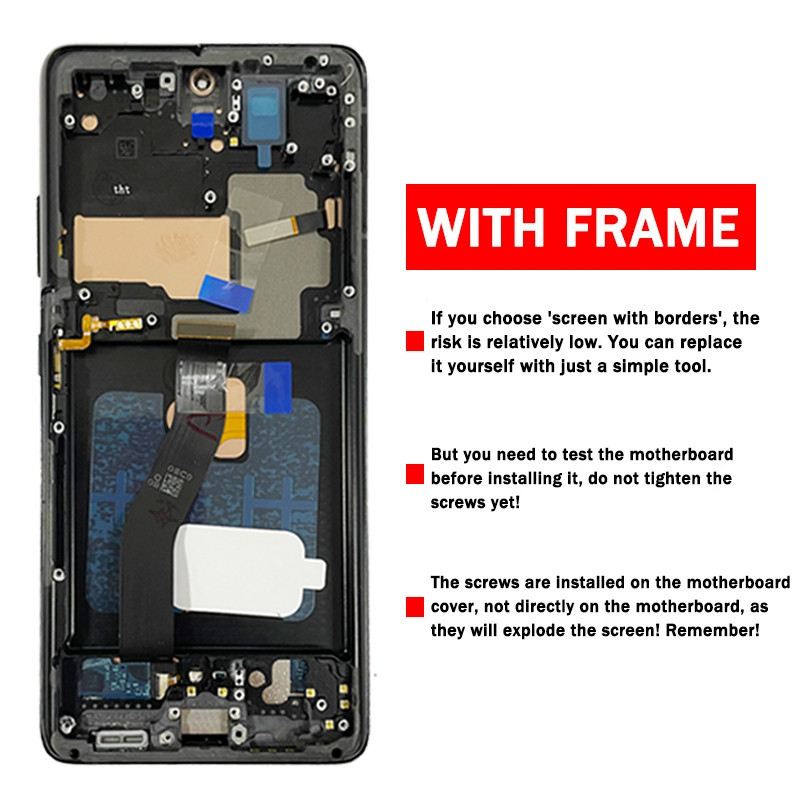 AMOLED For Samsung S21 Ultra 5G LCD G998 G998B G998U Display Touch ...