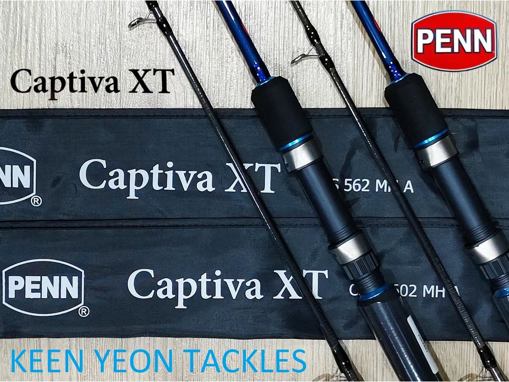 PENN CAPTIVA XT FISHING ROD (SPINNING) | Shopee Malaysia
