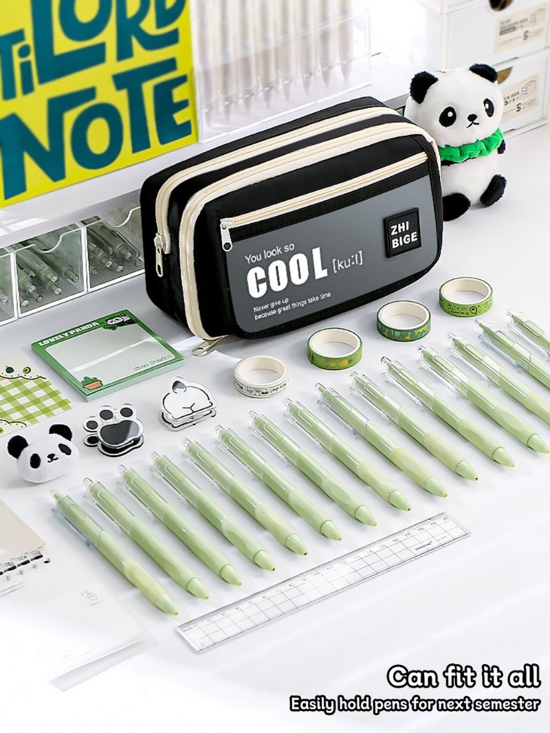 Pencil Case Large-capacity And Good-looking For Boy&Girl Stationery Bag ...