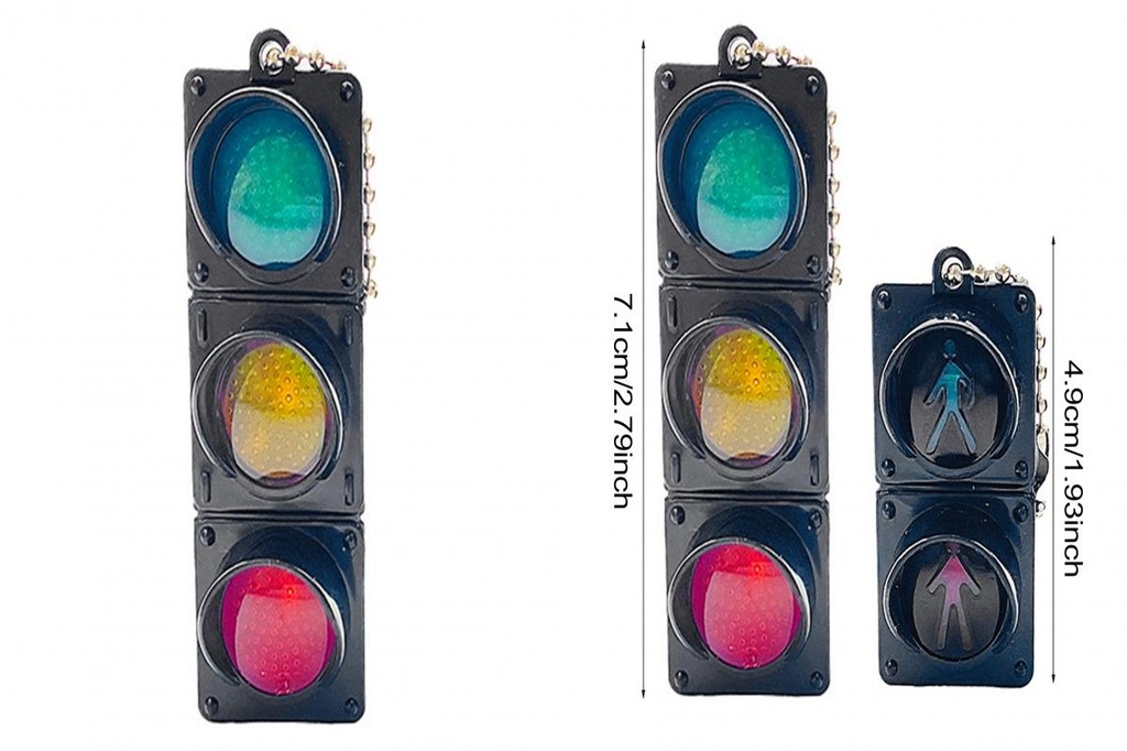 SPwholesale| Cute Traffic Light Keychain Traffic Light Decoration Mini ...