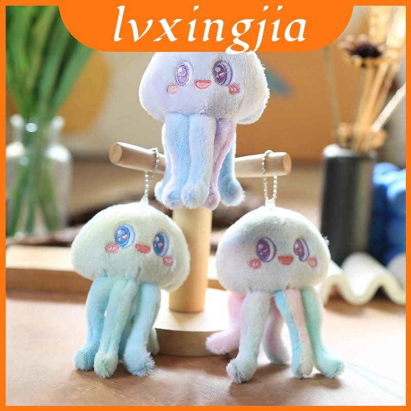 Lovable Octopus Plush Keychain Ultra Soft Short Plush Stuffed 14cm Toy ...