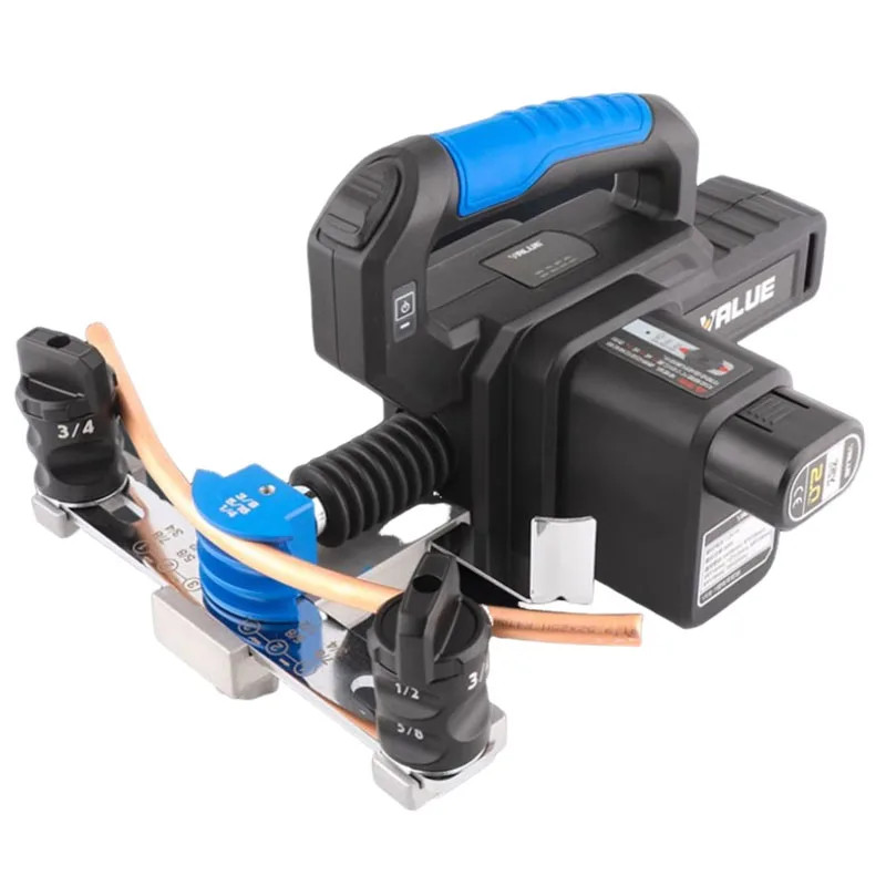 VEB-1B lithium battery electric copper pipe bending machine bending ...