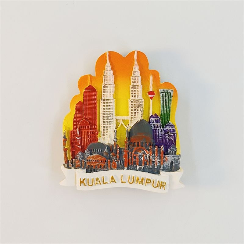 Kuala Lumpur, The Capital Of Malaysia, Travel Souvenir Crafts, Three ...