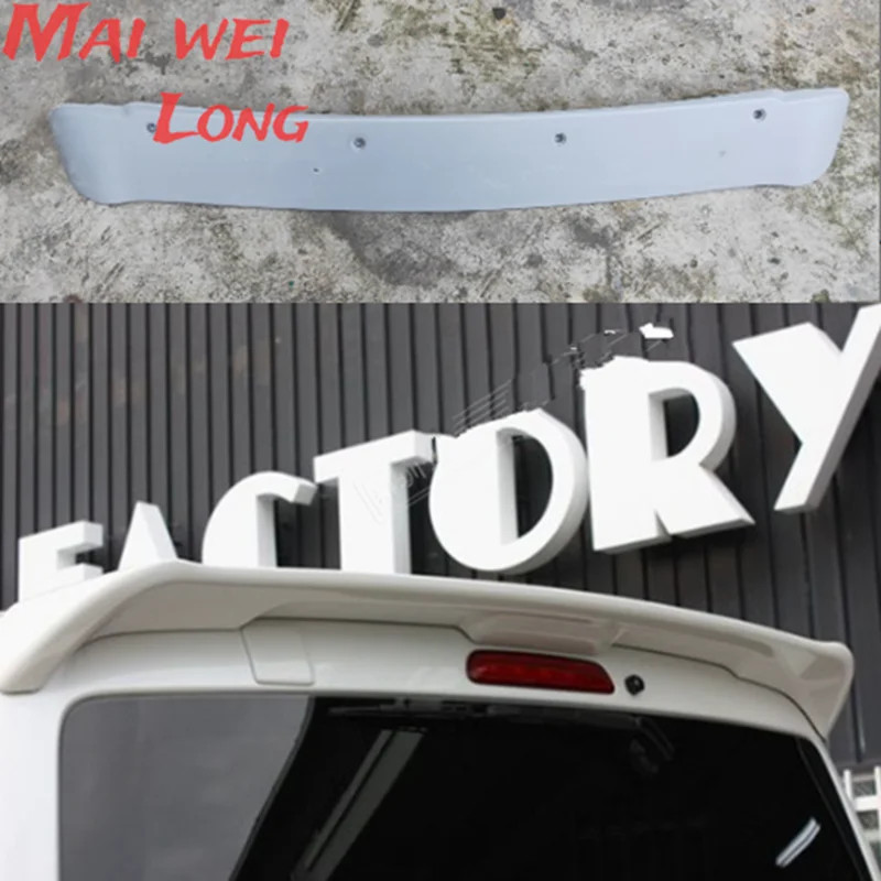 Rear Roof Spoiler For Toyota Hiace 2005 to 2018 ABS Plastic Unpainted ...