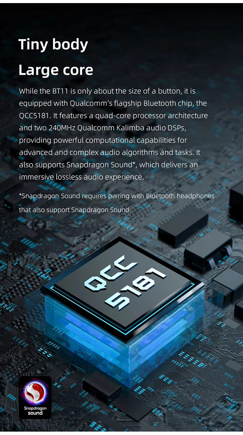 FiiO BT11, Bluetooth Transmitter: Type-C Wireless Audio Dongle with LDAC/AptX Adaptive for ...