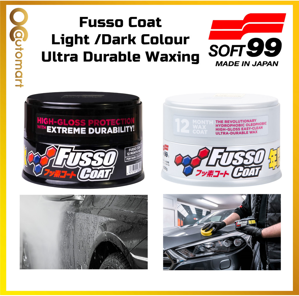 Soft 99 Fusso Coat 12 Months Wax Coat Ultra Durable Waxing Soft99 Fusso ...