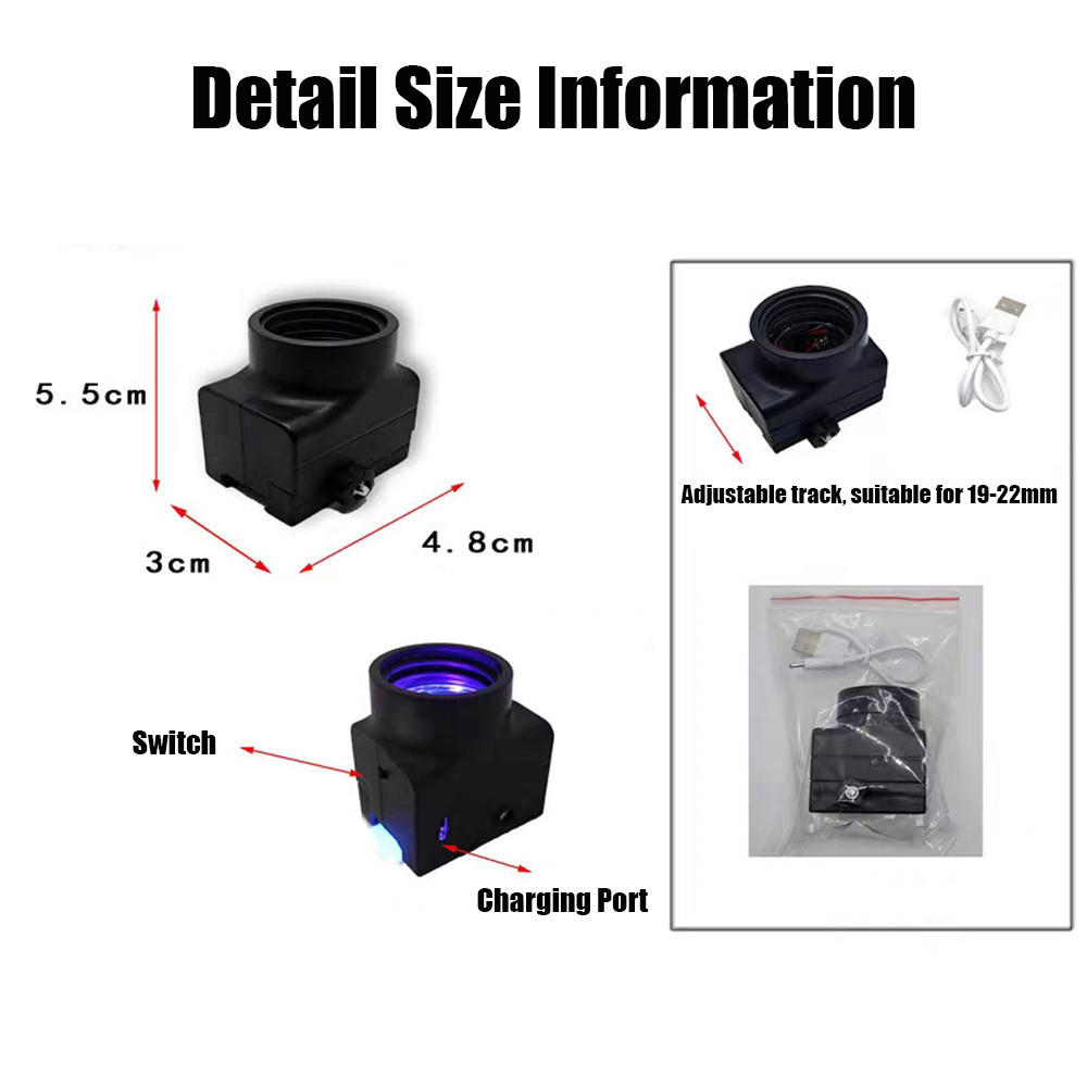 [Ready Stock]Illuminant adapter for gel blaster luminous water ...