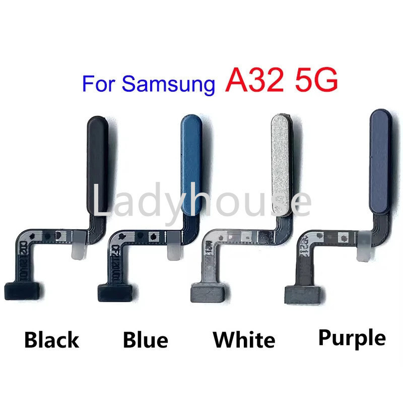 New Fingerprint Scanner For Samsung A32 5G Home Button Fingerprint Menu ...