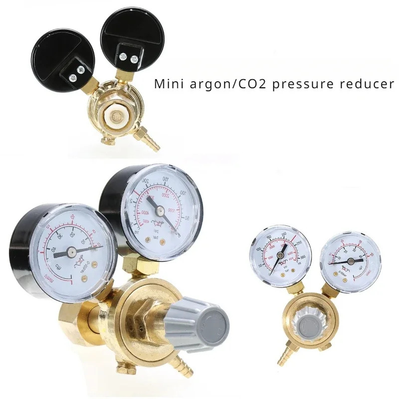 Mini All Copper Argon/CO2 Pressure Reducer Carbon Dioxide Pressure ...