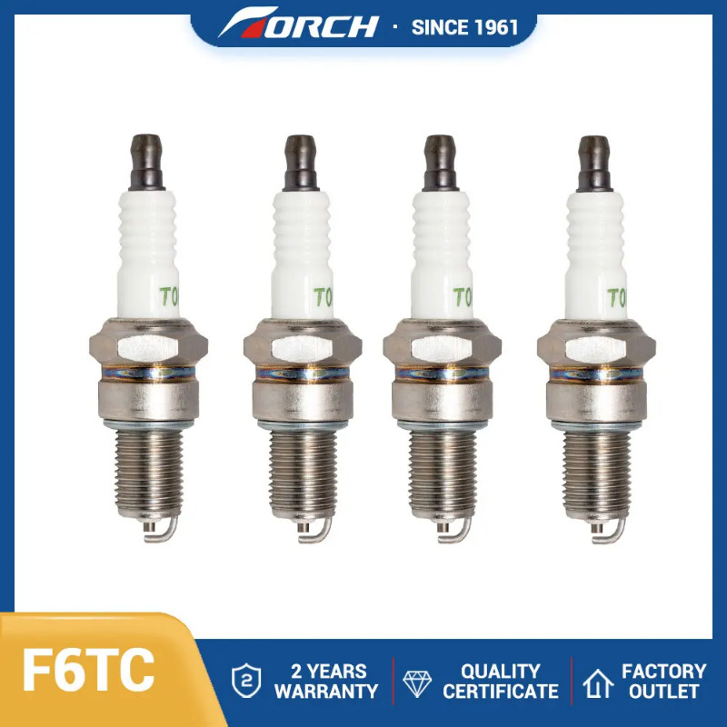 New Torch Spark Plug 131-047 Compatible with Champion N9YC, Candle BP6ES, Torch F6TC | Shopee ...