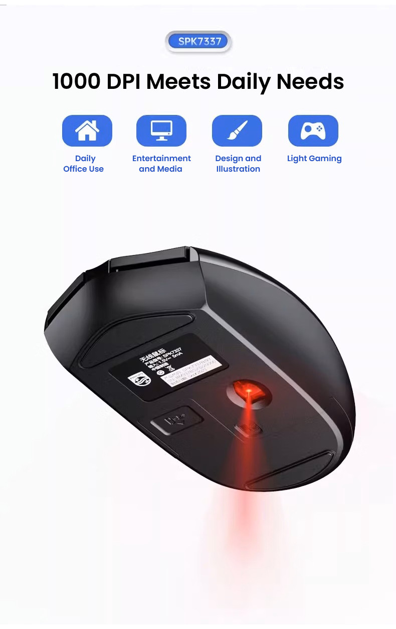 Philips SPK7337 2.4G Wireless Mouse AA Battery | Shopee Malaysia