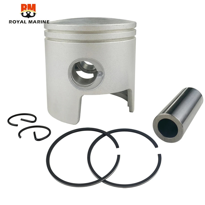 Piston and Piston Ring Set (Std) For Yamaha 2 stroke Outboard Motor ...