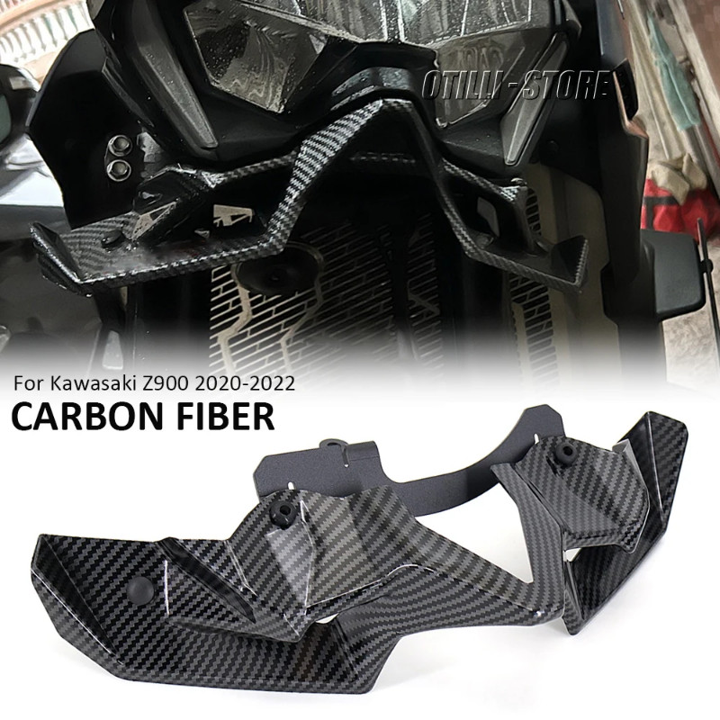 Z 900 Accessories Front Downforce Spoilers For Kawasaki Z900 2020 2021 ...