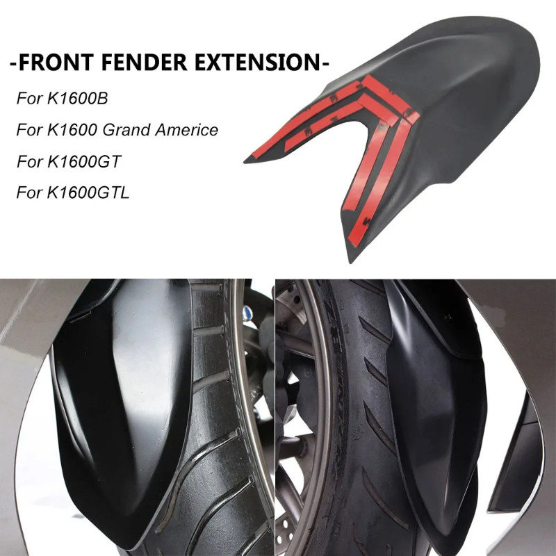 Motorcycle Front Fender Extension FOR-BMW K1600GT K1600GTL K1600 GT GTL ...