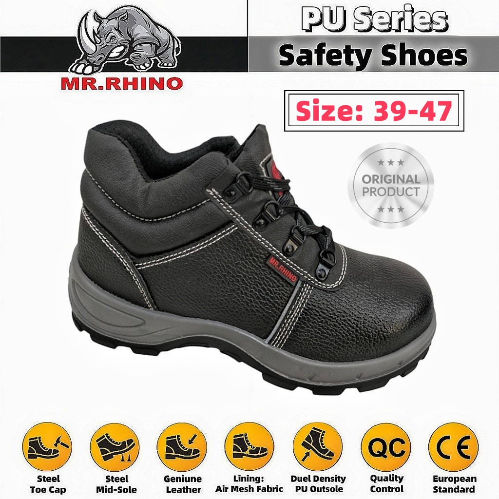 SAFETY SHOES / SAFETY BOOTS LACE UP MR RHINO SAFETY FOOTWEAR 3100 ...