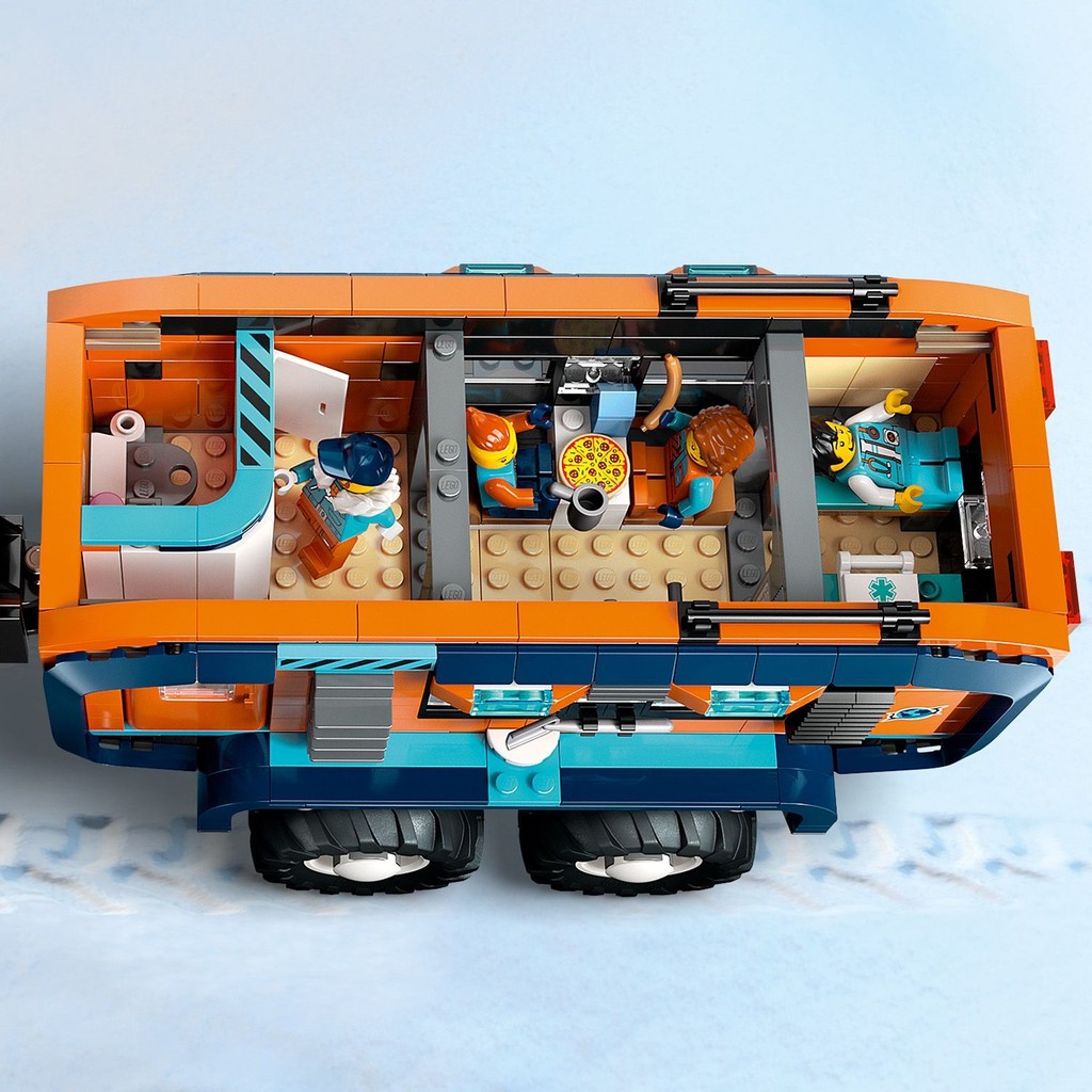 LEGO 60471 City Arctic Explorer Science Lab Truck Building Toy Set ...
