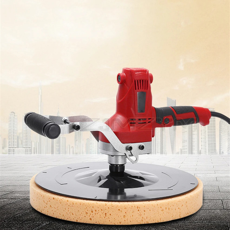 Cement Mortar Polishing Machine Dust-free Wall Putty Polisher ...