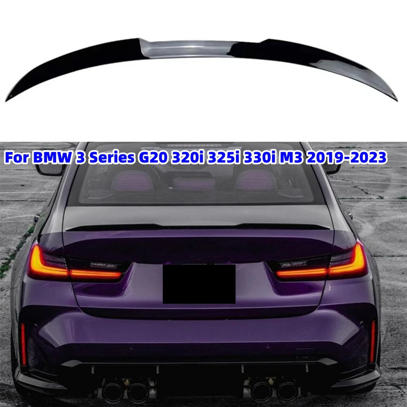 For BMW 3 Series G20 320i 325i 330i M3 2019-2023 Rear Wing Tail Fixed ...