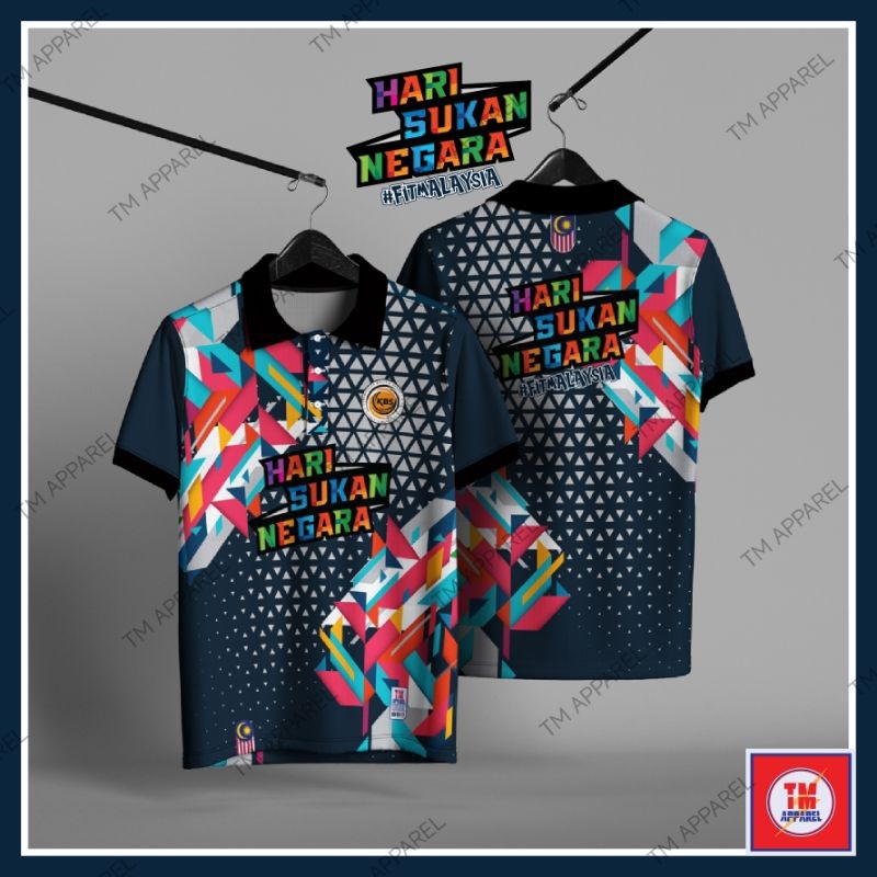 HARI SUKAN NEGARA FULL SUBLIMATION JERSEYS | Shopee Malaysia