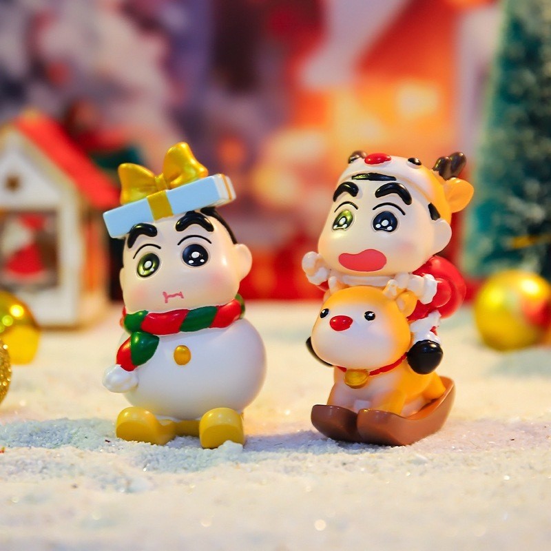 ((Ready Stock) Christmas New Year's Day 2025 Latest Style Crayon Shin ...