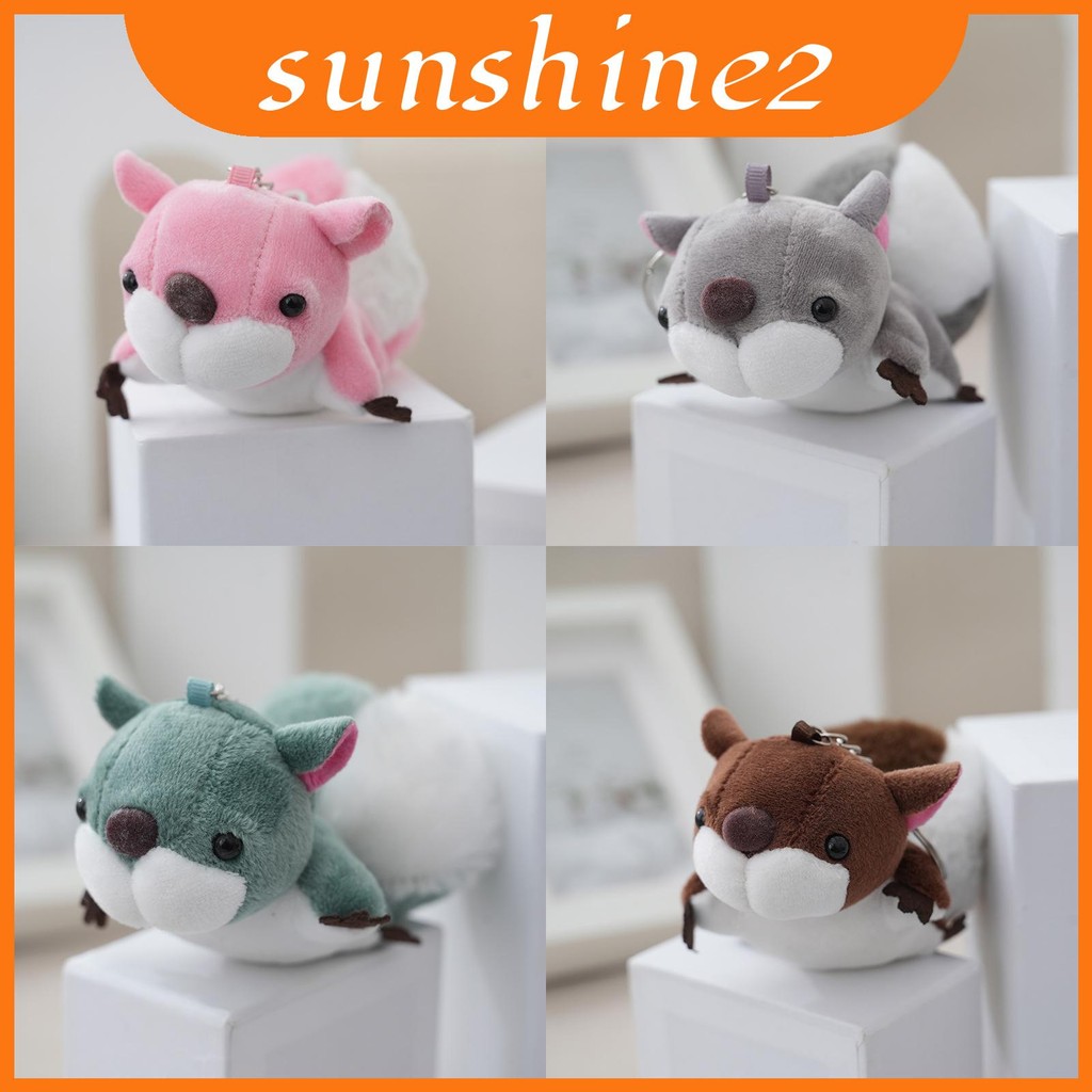 Sweet Squirrel Plush Keychain Cute And Super Soft Squirrel Toy Pendant ...