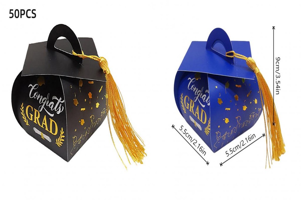 Graduation Hat Party Favor Graduation Cap Treat Box Class of 2025 ...