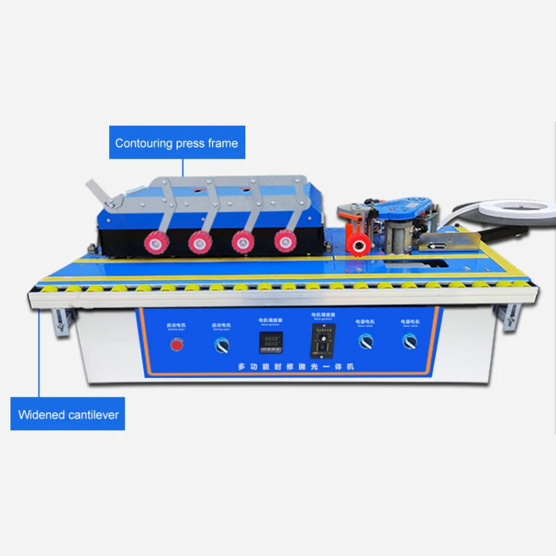 Wood Edge Banding Trimmer Machine Trimming End Cutting With Rotate ...