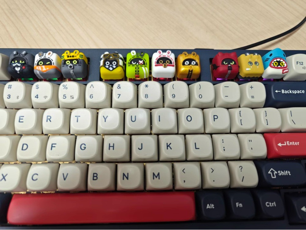 The Bangboo Keycap 3D Creative Cute Cartoon MX Switch Mechanical ...