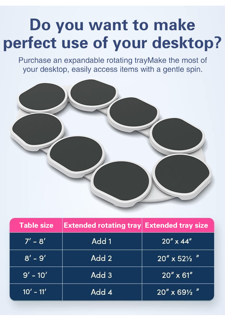 Pallets Portable Dining Table Rotating Tray Dining Table Trays Set ...