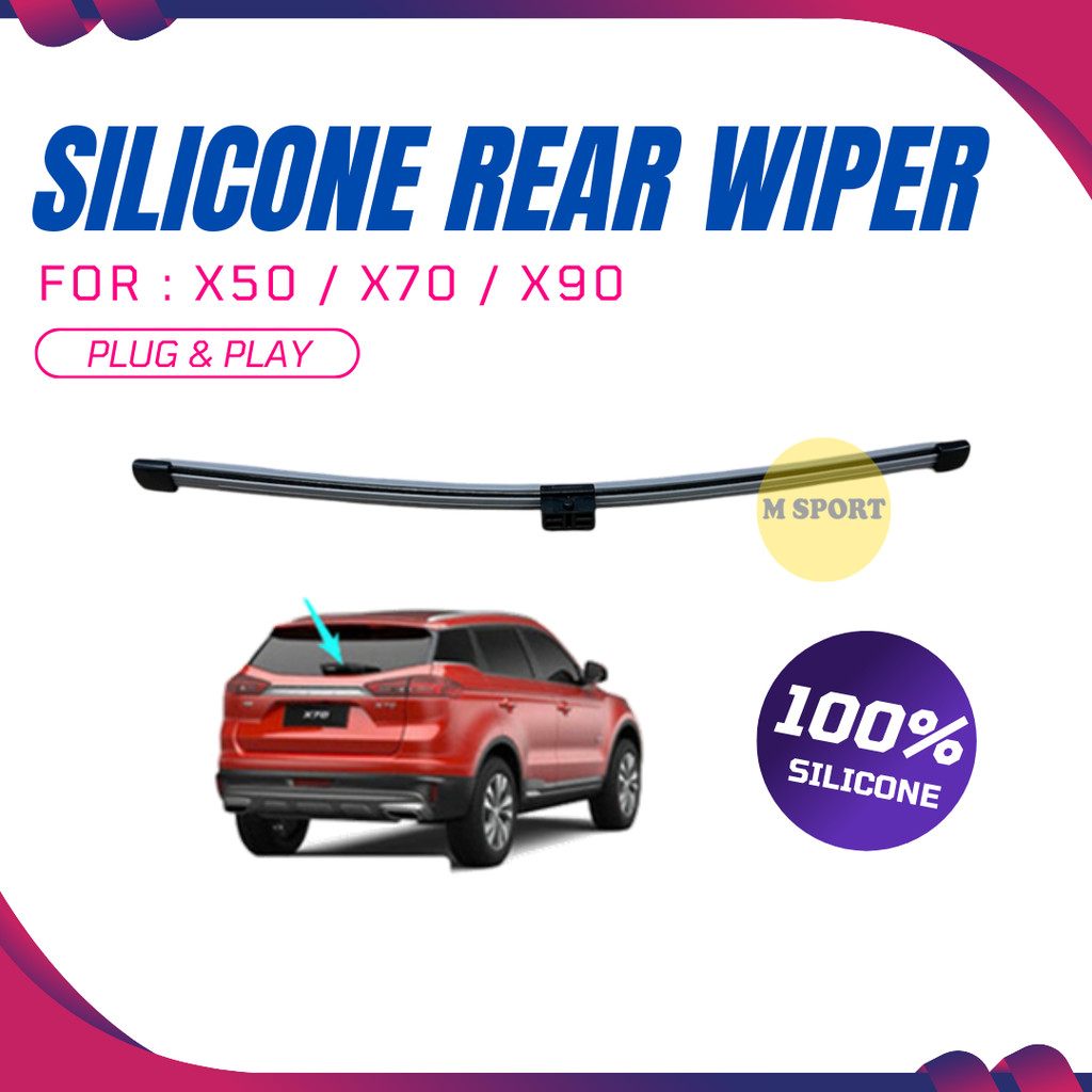 PROTON X50 / X70 / X90 Silicon Rear Wiper Blade WIPER BELAKANG | Shopee ...