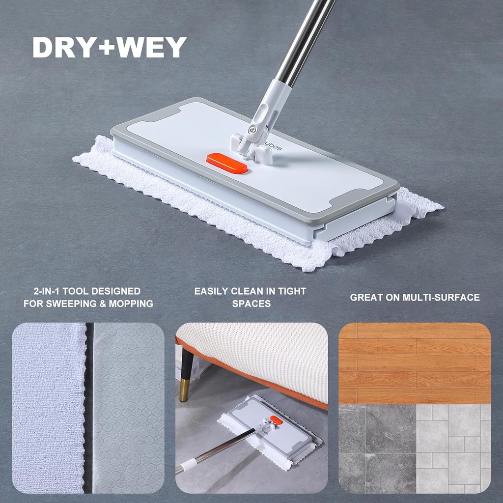 Joybos® 26K1 Floor Mop Disposable Electrostatic Dust Removal Mop Paper ...