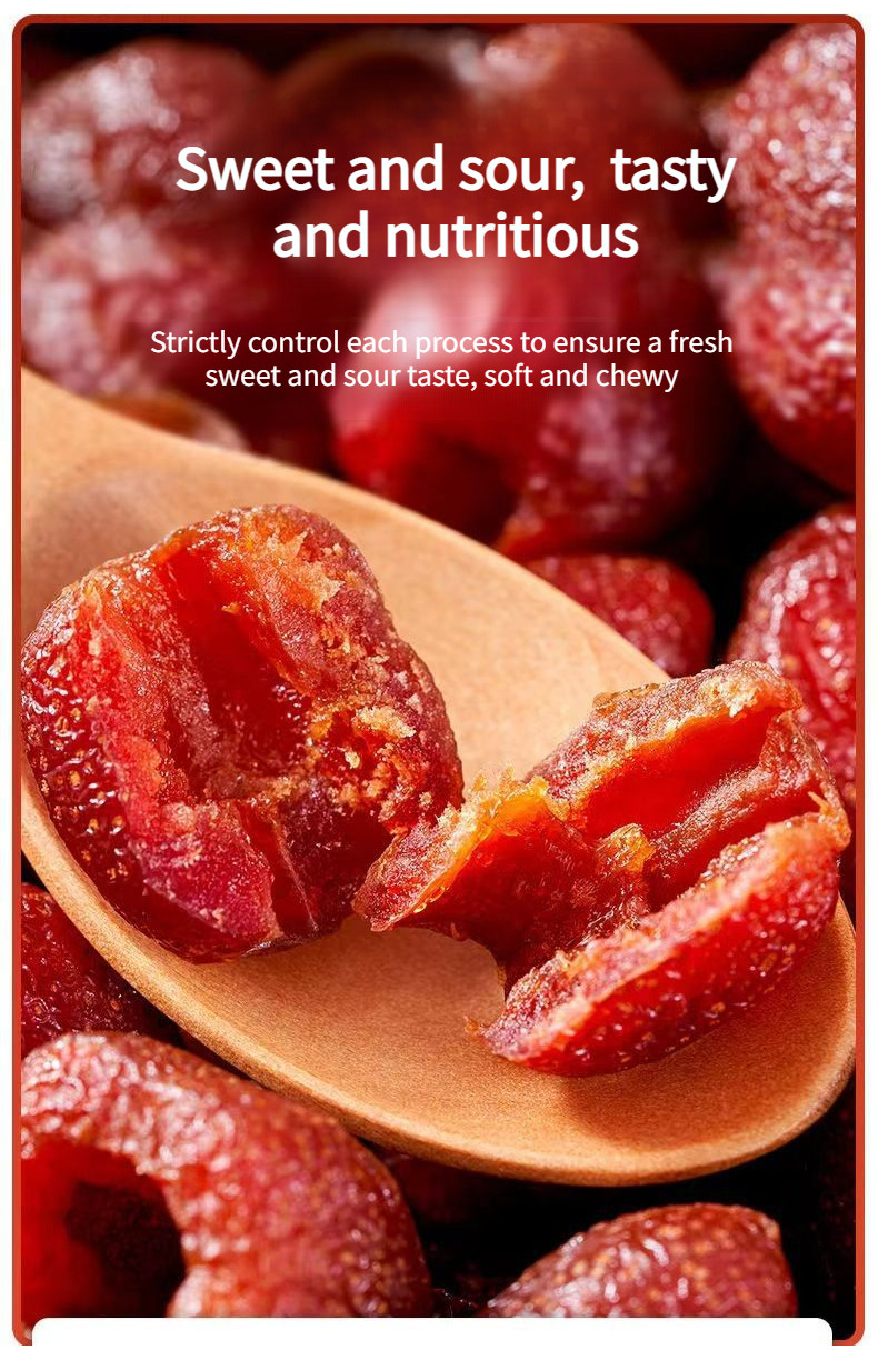 【Hot Sale】Seedless Hawthorn Halal Dried Fruit Hawthorn Snack/Hollow ...