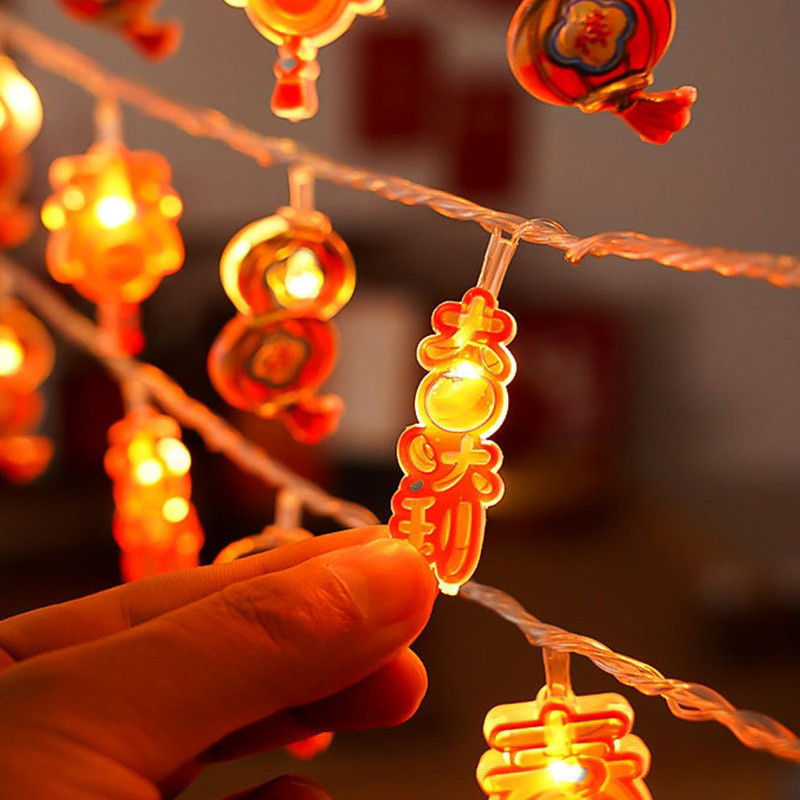 3/2/1.65M CNY Lights Hanging Ornament Spring Festival Blessing ...