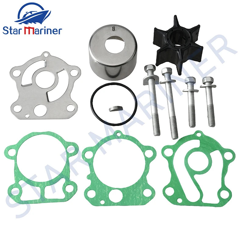 67F-W0078 Water Pump Impeller Kit For Yamaha Outboard Motor 4T F75 F80 F90 F100 67F-W0078-00 18 ...