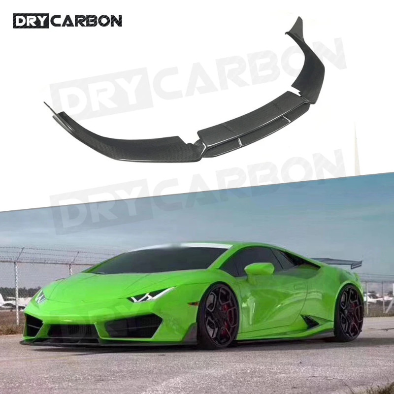 Dry Carbon fiber Front Bumper Lip Spoiler Shovel Splitters Aprons case ...