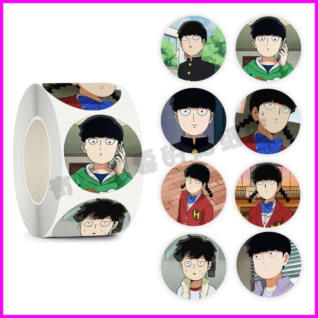 Sticker Mob Psycho 100 Kageyama Shigeo Cartoon Anime Kageyama Shigeo ...