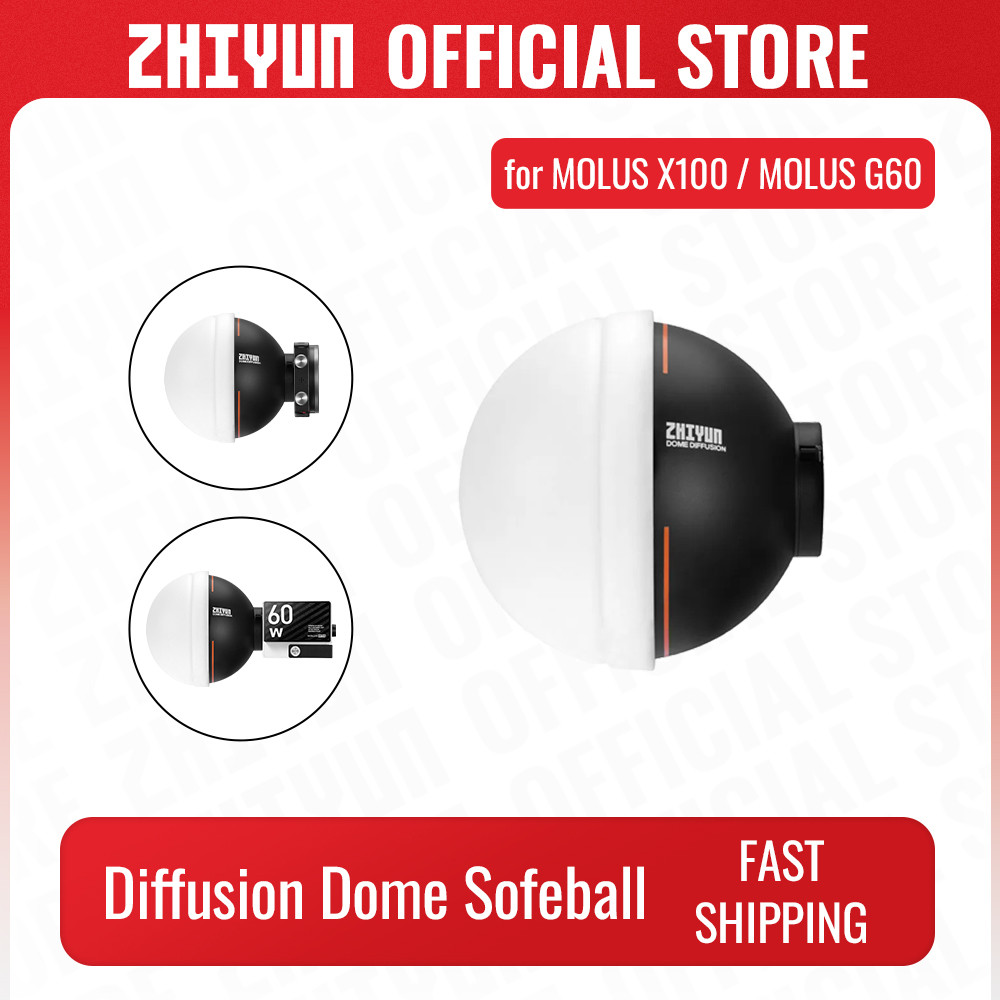 ZHIYUN Official Diffusion Dome Sofeball ZY Mount Diffuser ball EX1H03 ...