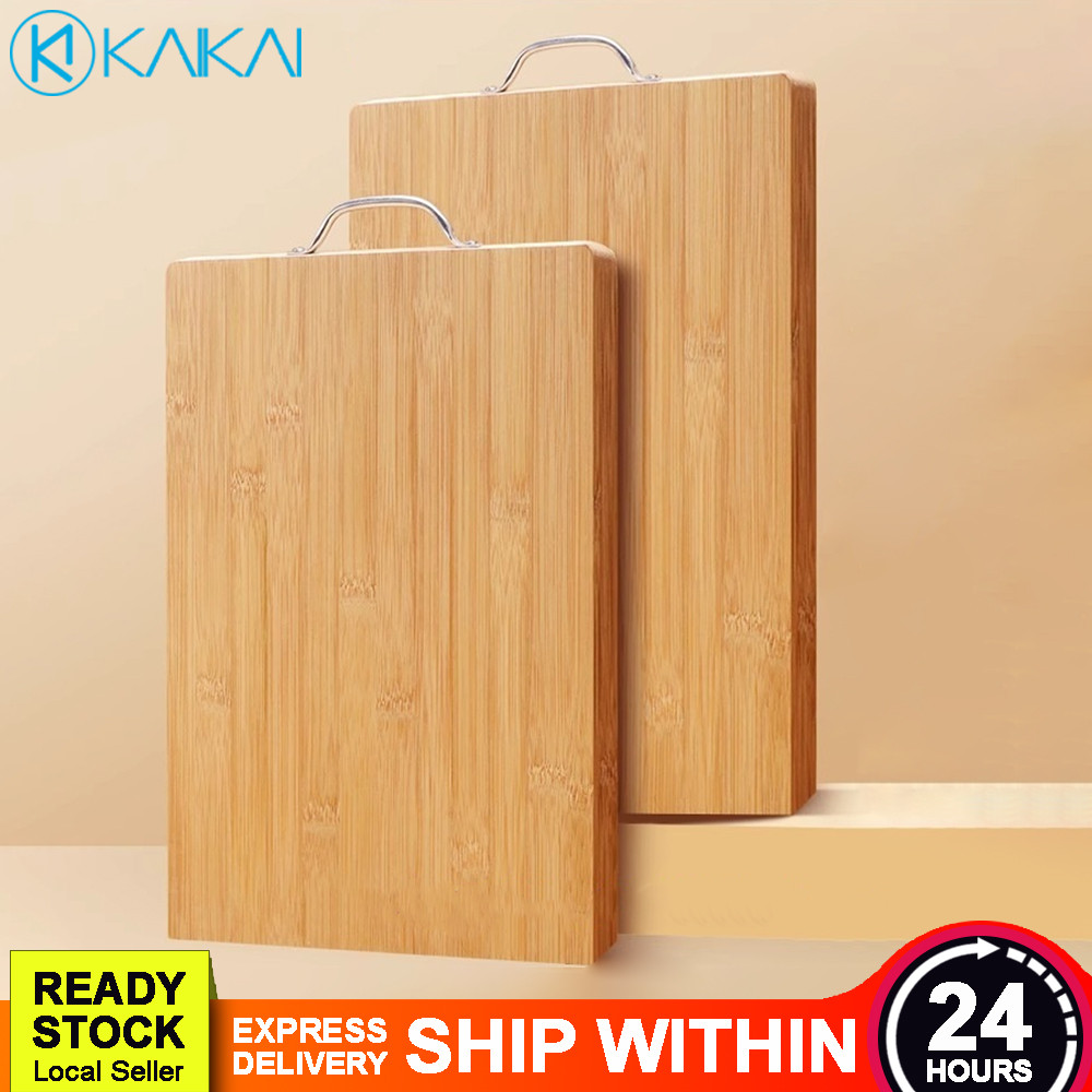 🔥 TIMBER TOUCH 🔥 Bamboo Chopping Board Tray Natural Wooden Rectangular ...