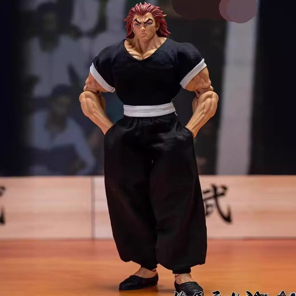 1/12 Baki Yujiro Hanma Collectible Action Figure With Dynamic ...