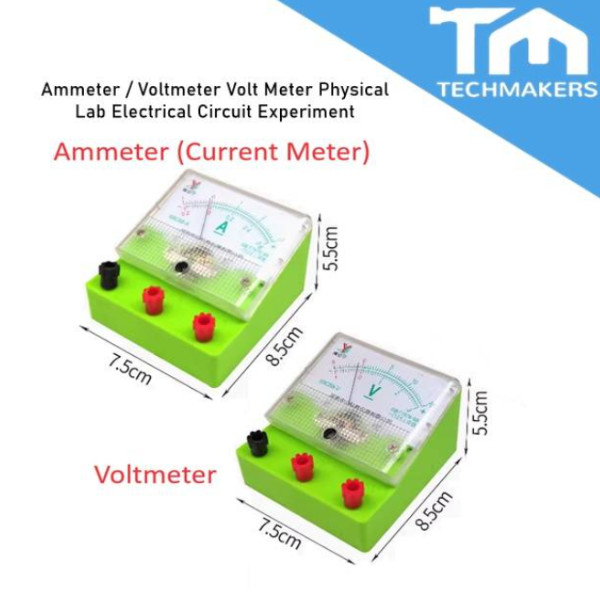 Ammeter / Voltmeter Volt Meter Physical Lab Electrical Circuit Experiment Equipment For High ...