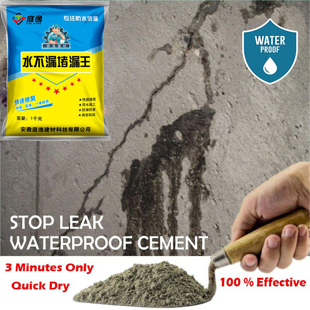 5KG Quick Dry Cement (Waterproof) As Fast As 3 Minutes/ Simen Kalis Air ...