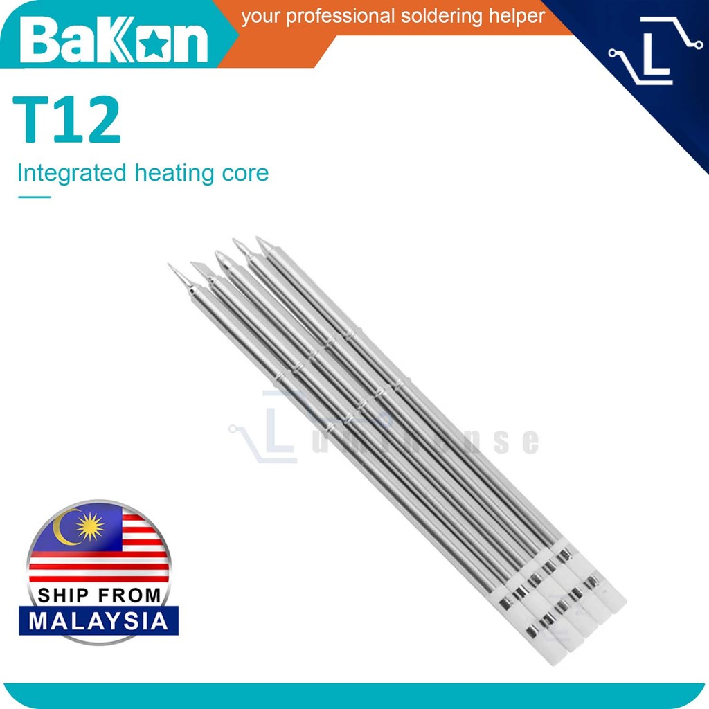 [Luminense] Bakon T12 T12-B T12-BC1 T12-I T12-K SOLDERING TIPS TOOLS ...