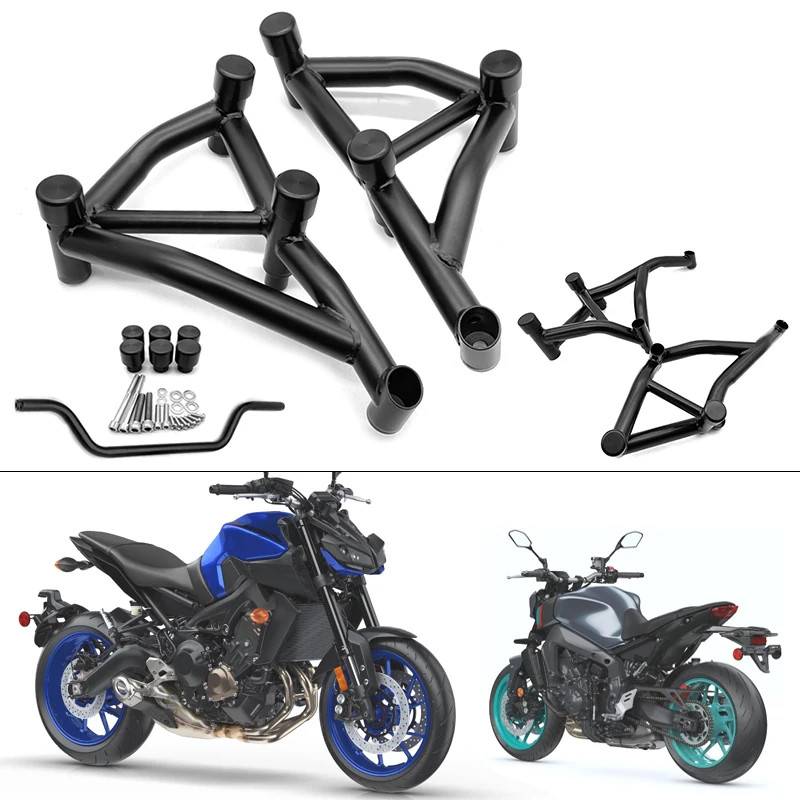 Fit For Yamaha MT-09 FZ-09 2017-2024 Tracer 900 Engine Guard Highway ...
