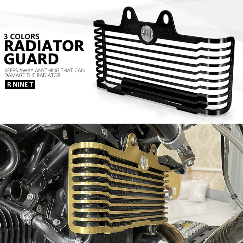New R NINE T 2021 2022 Radiator Guard Engine Cooler Grille Cover ...