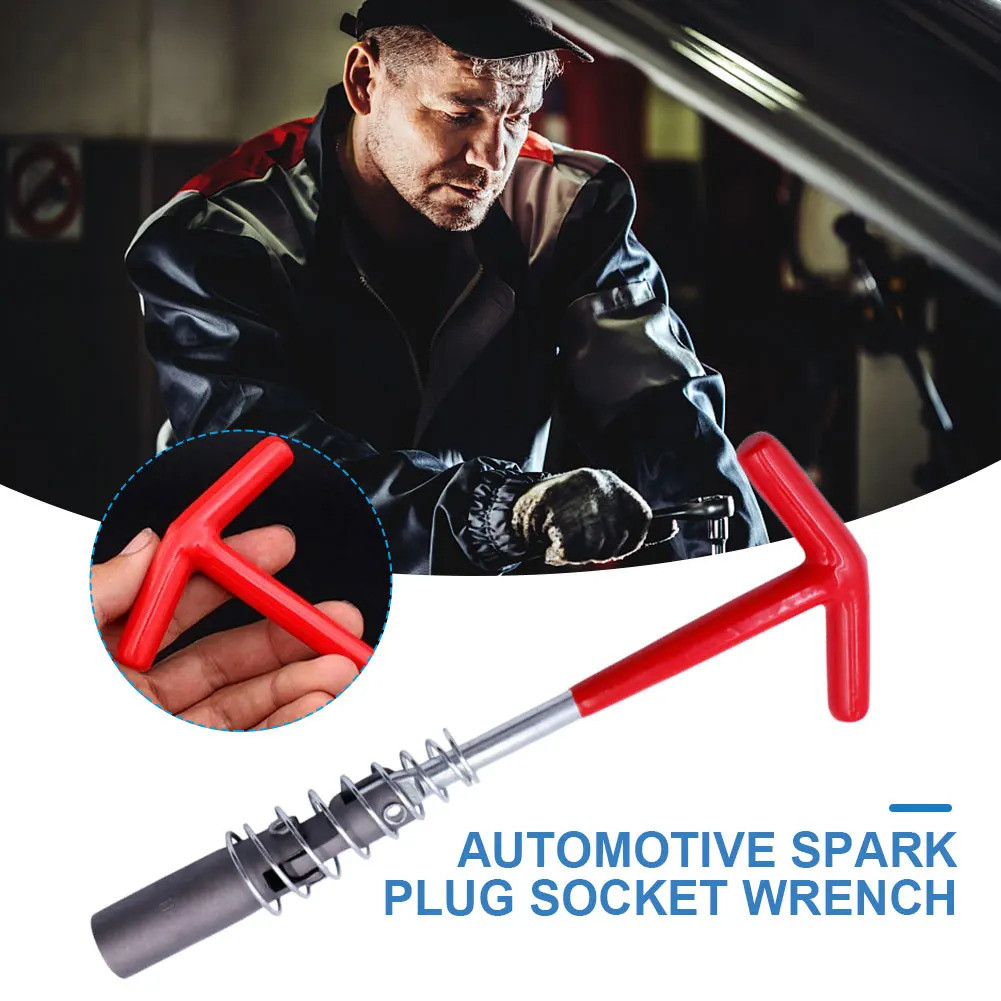 Universal 14mm/16mm/21mm Spark Plug Removal Tool Wrench 360 Degree ...