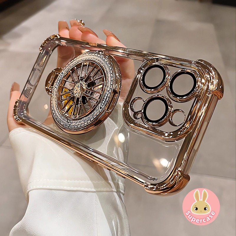Gyroscope Stress Relief Holder Phone Case For Huawei Honor X9C X9B X9A ...