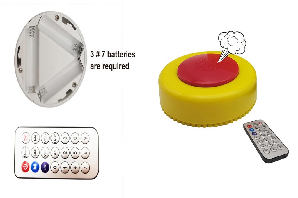 Fart Sounds Remote Fart Sounder Wireless Fart Machine Prank Toy with ...