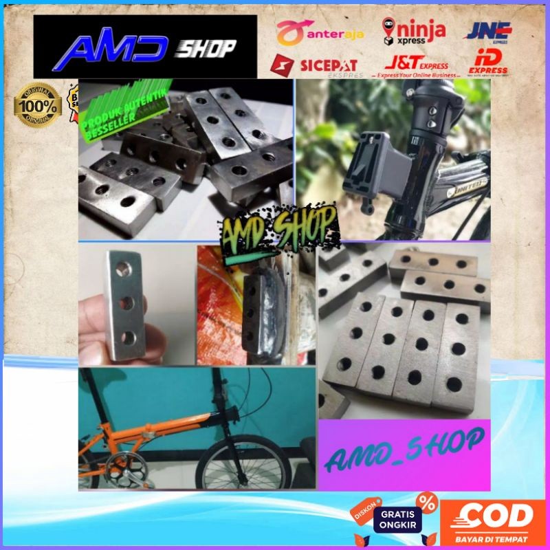 in stock Front BLOCK Mount Adapter For MINION MTB FEDERAL FIXIE Folding ...