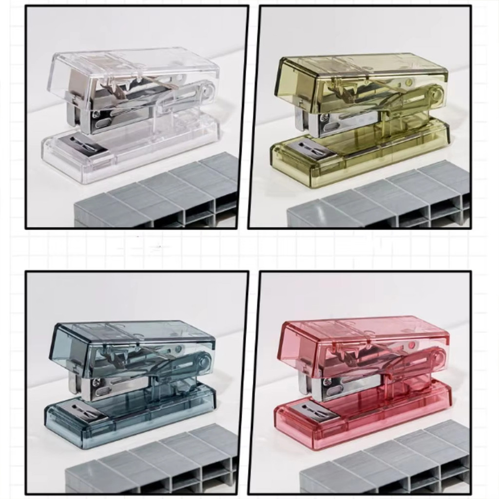 Portable Simple Mini Transparent Stapler with 1000 Staples ...